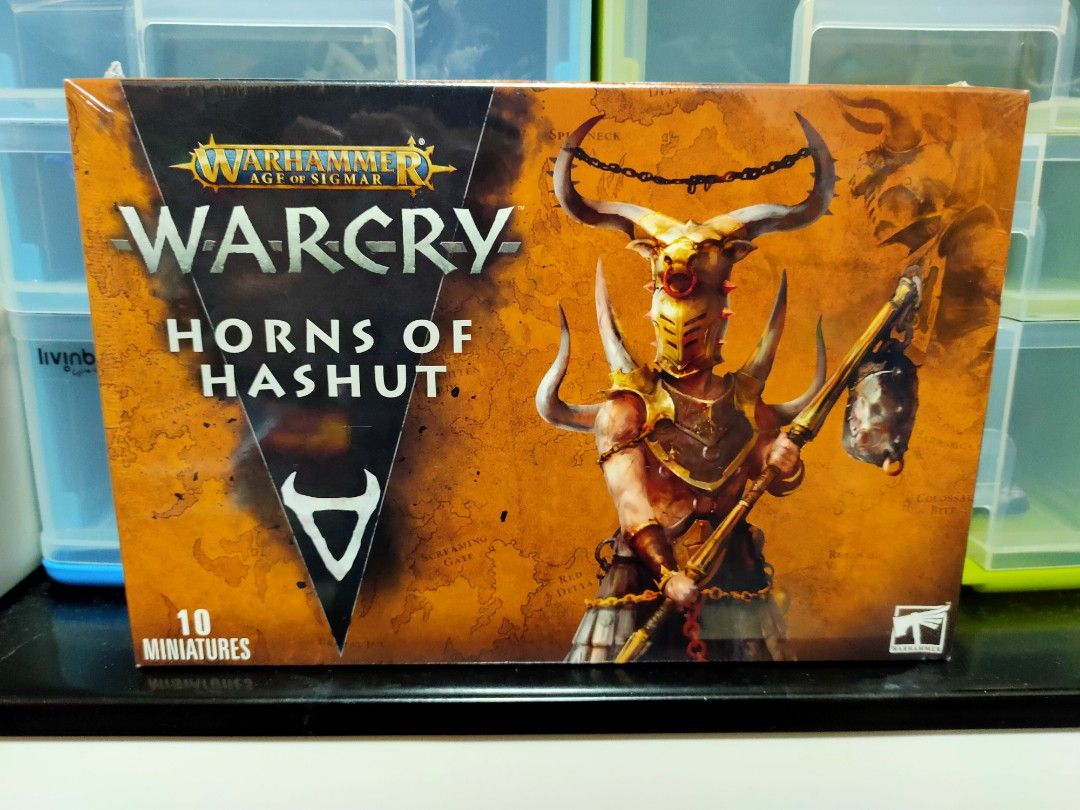 Warhammer AOS Warcry Chaos Horns of Hashut NEW, Hobbies & Toys, Toys ...