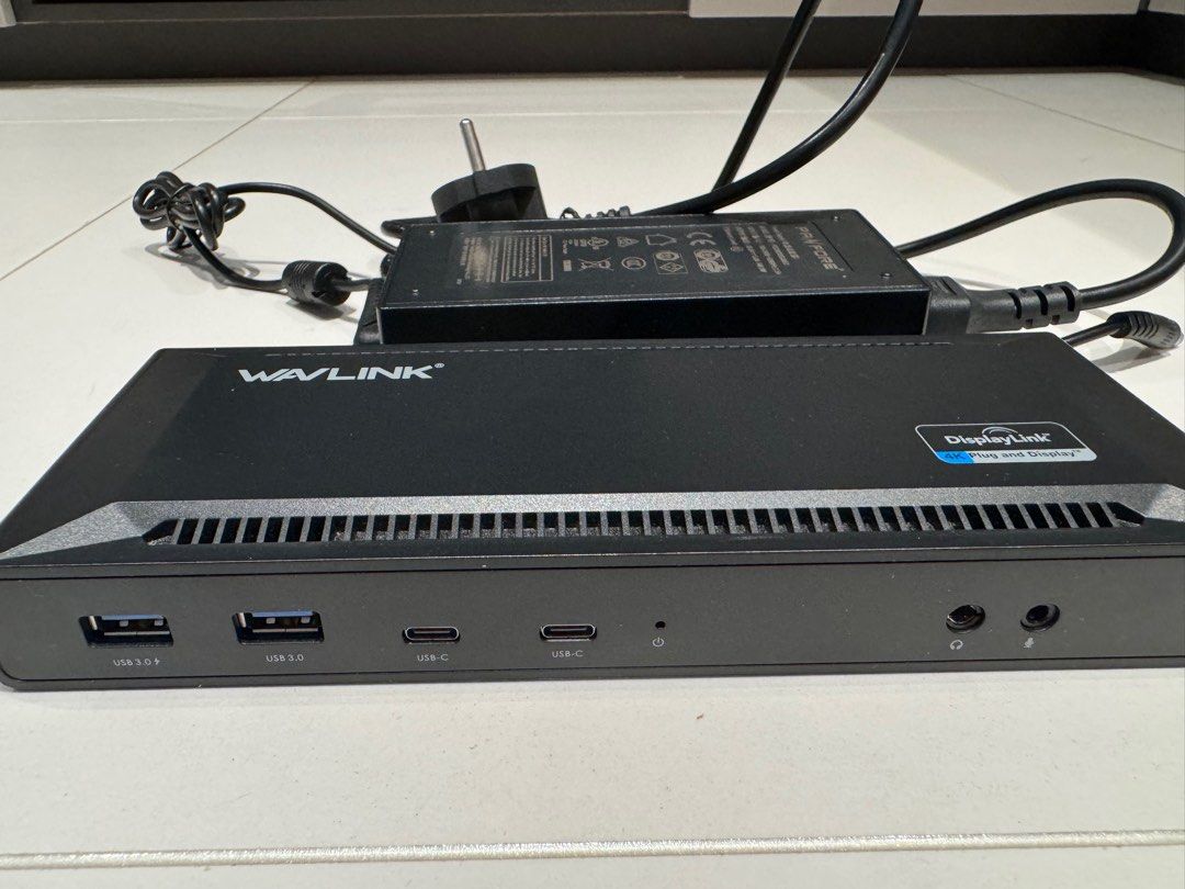 Wavlink USB-C Dual HDMI or DisplayPort Display 4K@60Hz 13-in-1 Universal Docking Station ...