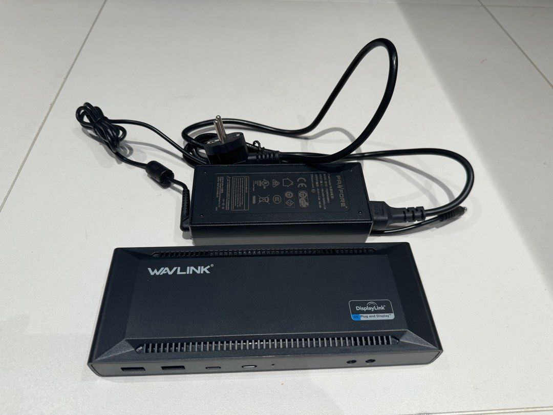 Wavlink USB-C Dual HDMI or DisplayPort Display 4K@60Hz 13-in-1 Universal Docking Station ...
