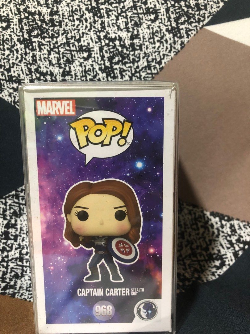 What If Captain Carter Stealth Suit Marvel Funko Pop Figure, Hobbies ...