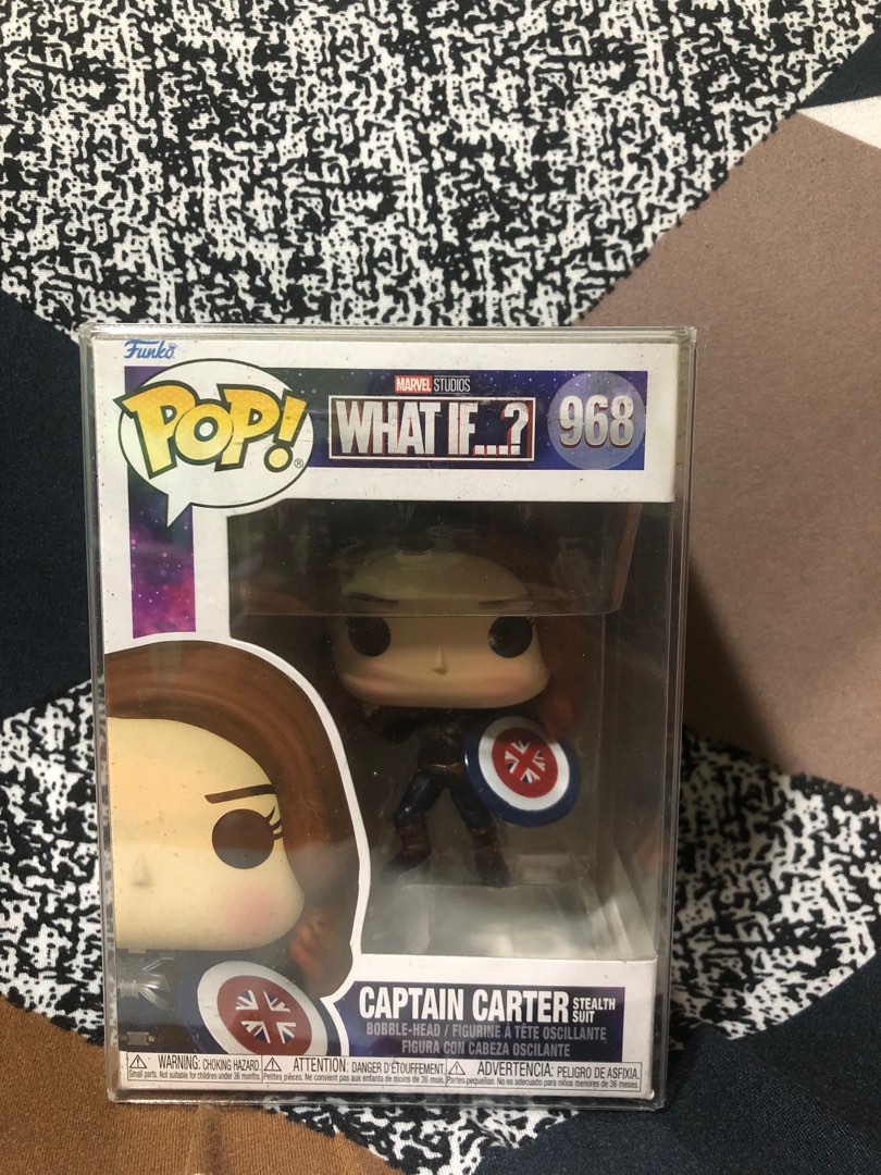 What If Captain Carter Stealth Suit Marvel Funko Pop Figure, Hobbies ...