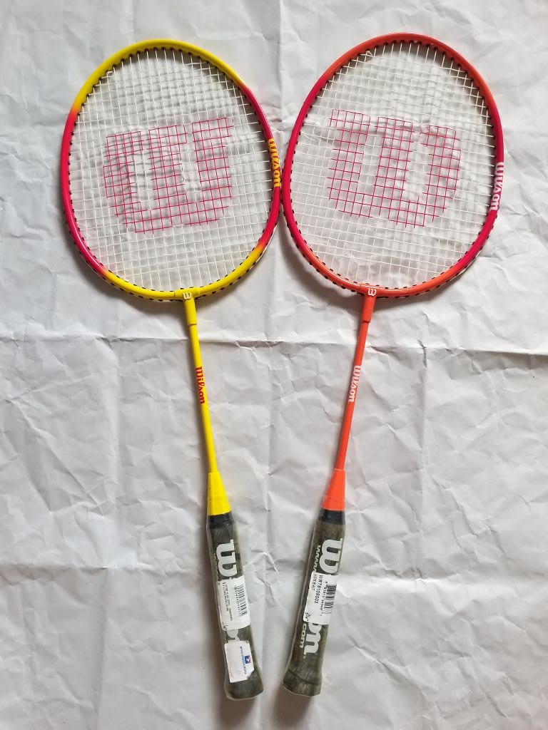 Wilson Kids Badminton Racquet 3 3/8", Sports Equipment, Sports & Games ...