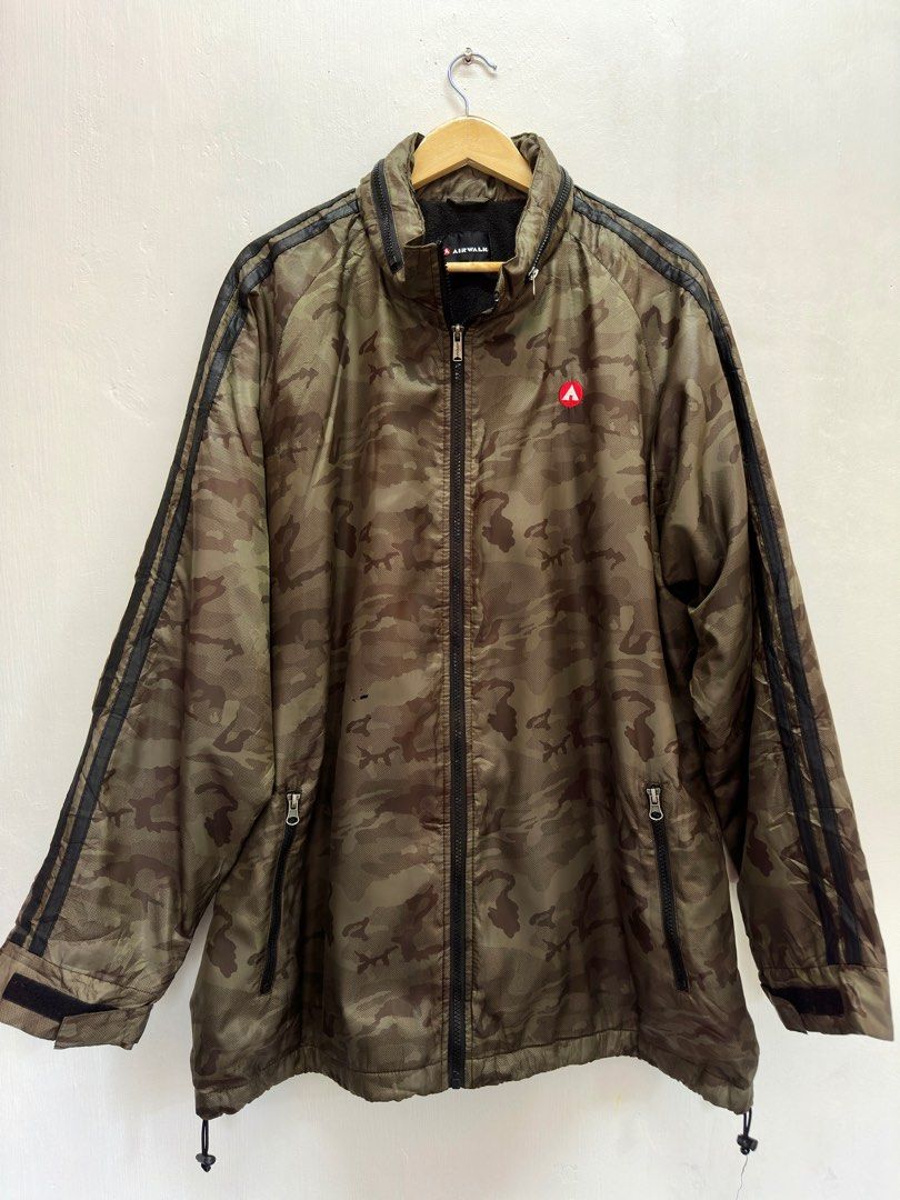 Windbreker Jacket Camo Airwalk, Men's Fashion, Coats, Jackets and ...