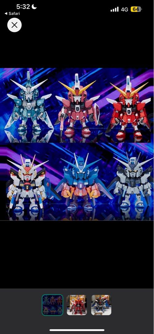 WTT/WTS BNIF QMSV Mini Strike Freedom Secret Rare (Extra Finish ...