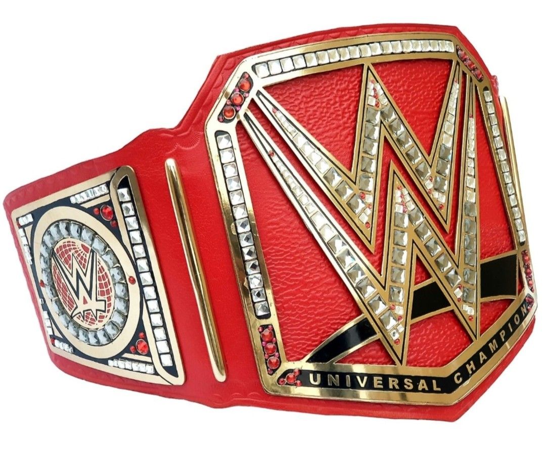 WWE Red Universal Championship Belt, Hobbies & Toys, Memorabilia ...