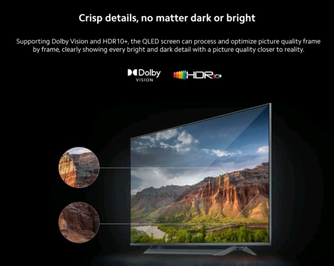 Xiaomi 75-inch Q1 QLED Smart Android TV, TV & Home Appliances, TV ...