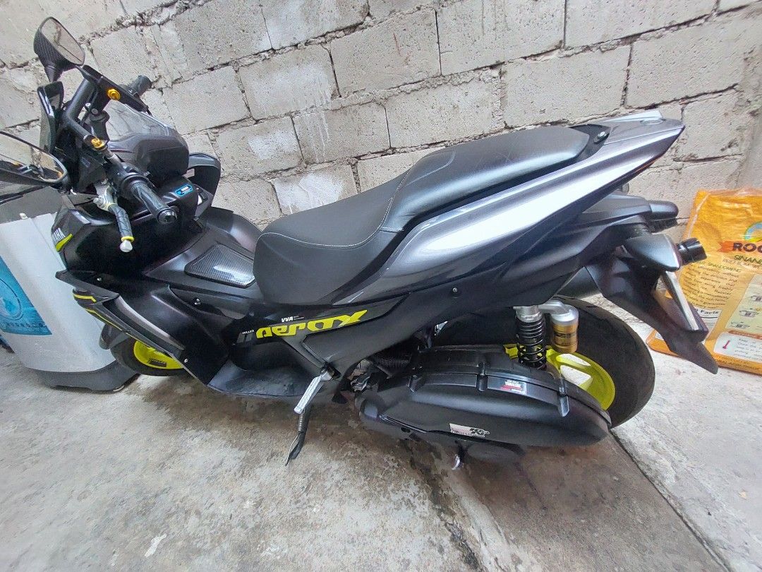 Yamaha aerox v2 rush sale. No issues. Good as new. Pm lng po ...