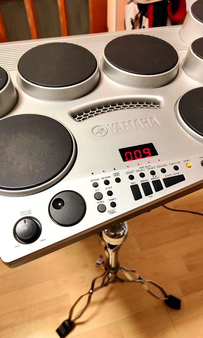 Yamaha DD-65 Portable Digital Drum Kit with Foot Pedals & Premium Stand ...