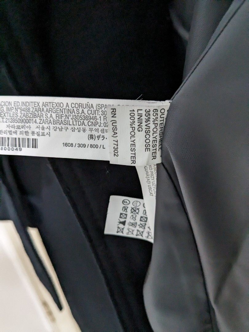 Zara overcoat, Men's Fashion, Coats, Jackets and Outerwear on Carousell