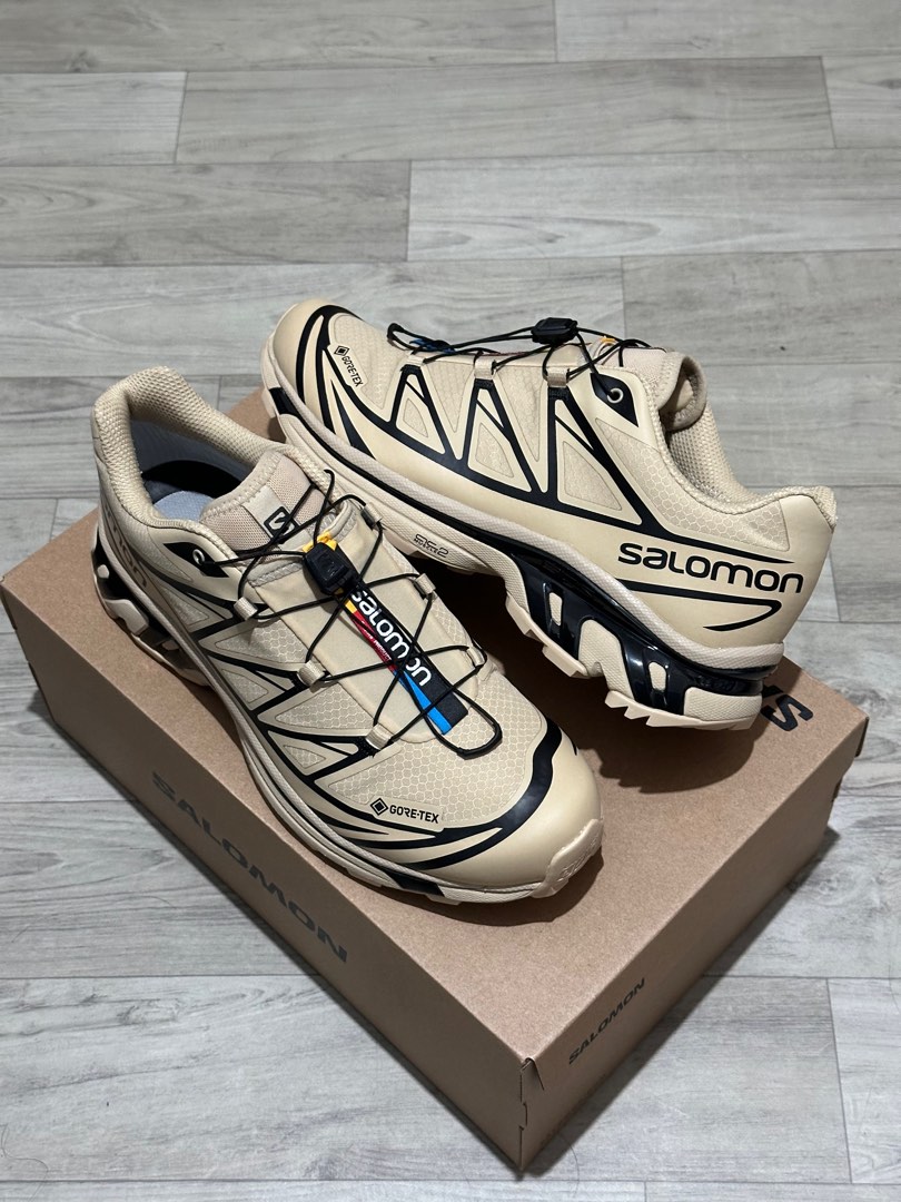 100% Authentic Salomon XT-6 Gore-Tex GTX Safari / Black size 8.5 US 8 ...