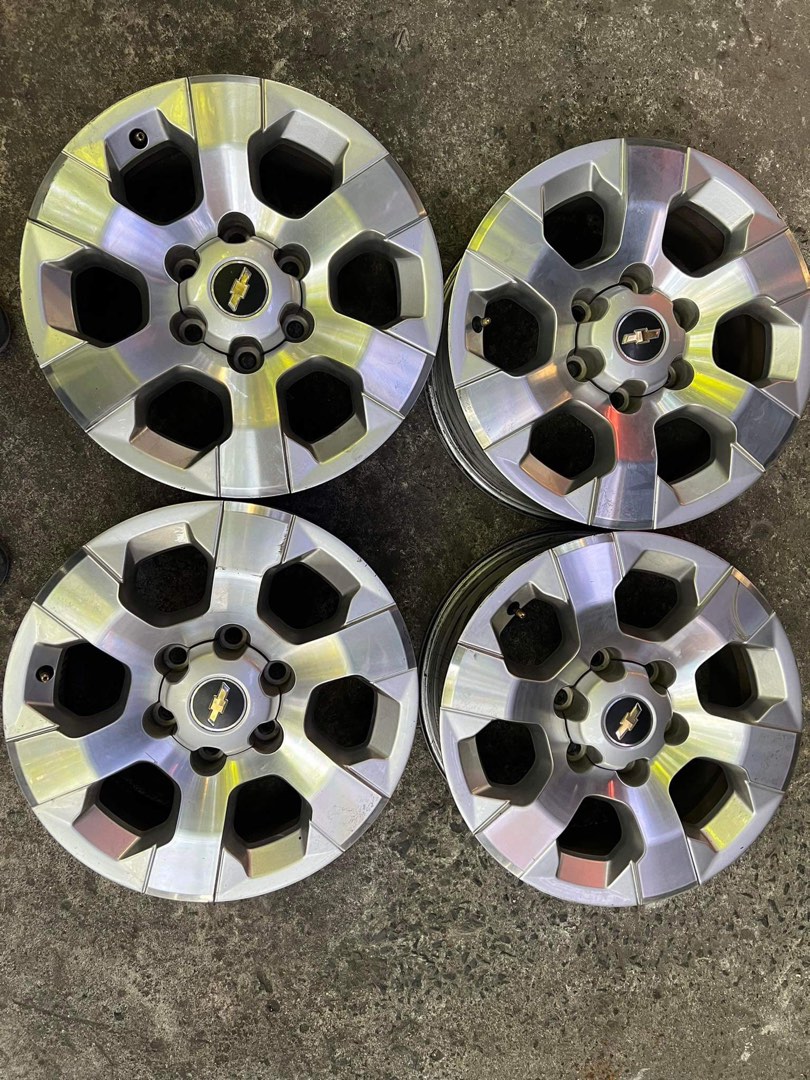 17” Chevrolet colorado stock used mags 6Holes pcd 139 sold as 4pcs, Car ...