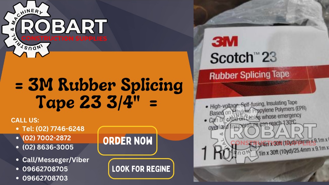 = 3M Rubber Splicing Tape 23 3/4" =, Commercial & Industrial ...