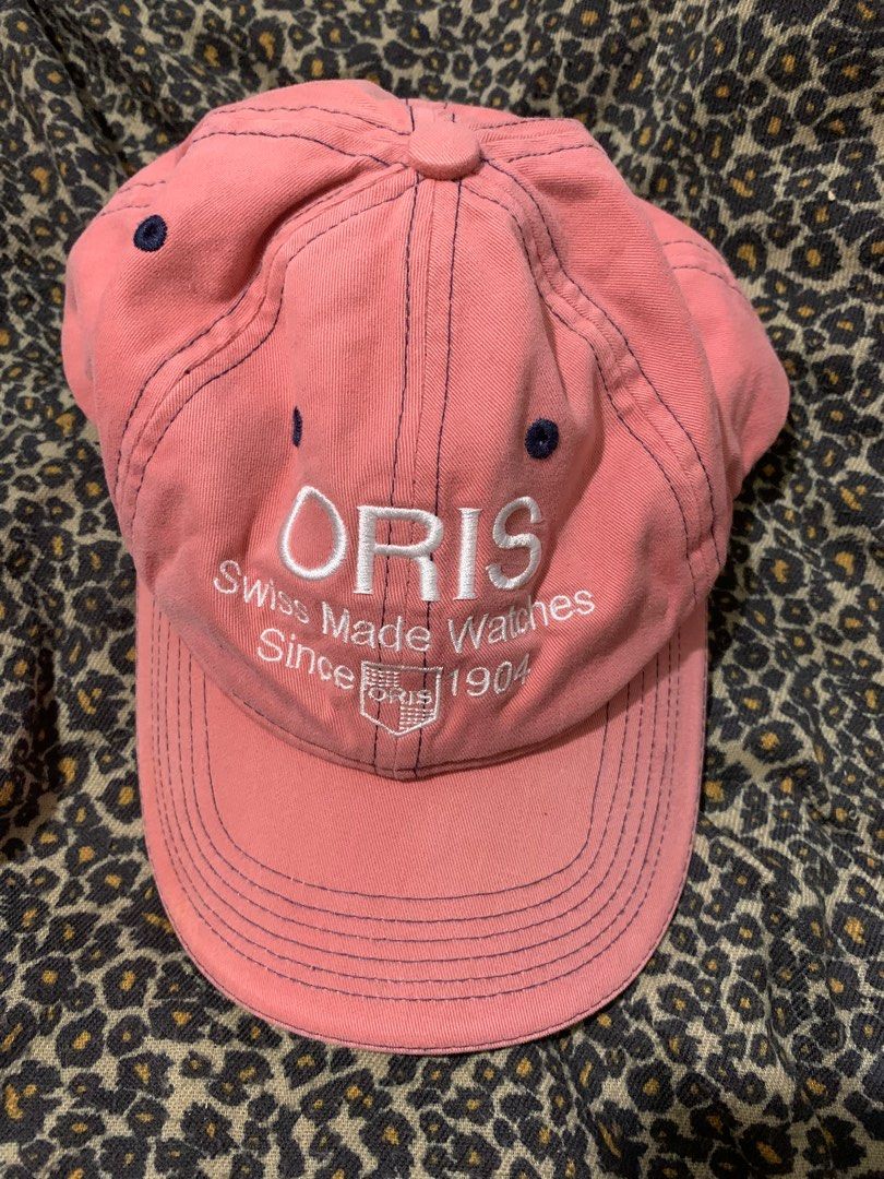 七成新 絕版 二手 古著 Oris 錶 老帽 棒球帽 vintage cap, 她的時尚, 手錶及配件, 帽子在旋轉拍賣