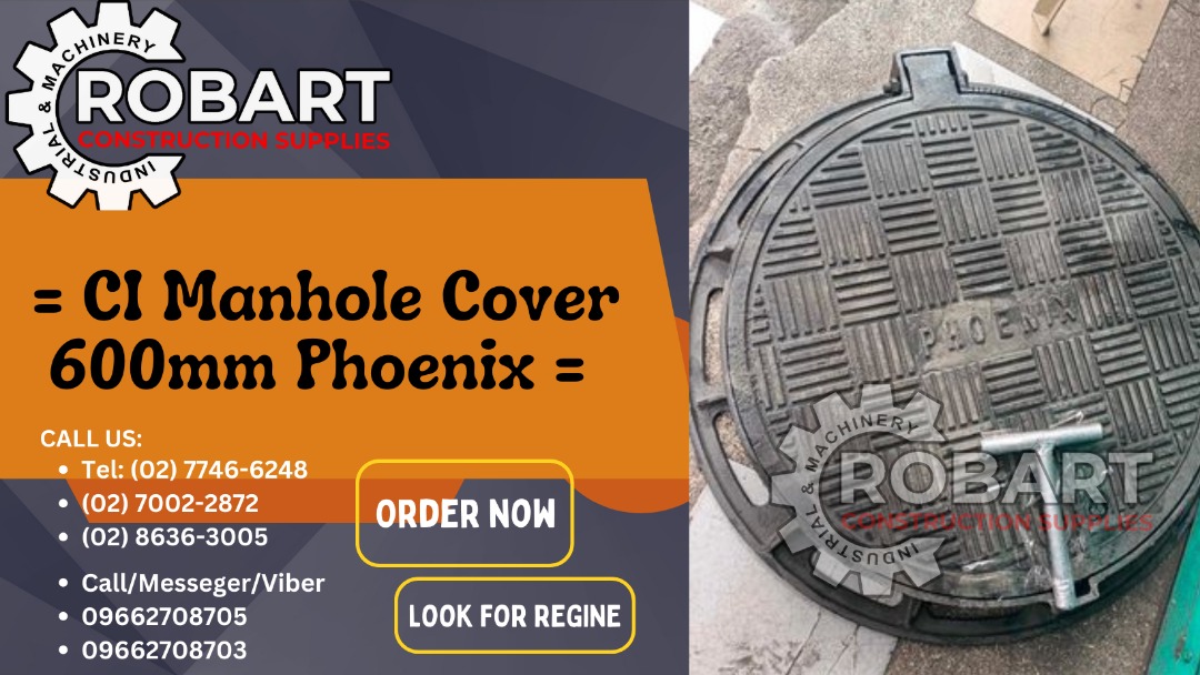 = CI Manhole Cover 600mm Phoenix =, Commercial & Industrial ...