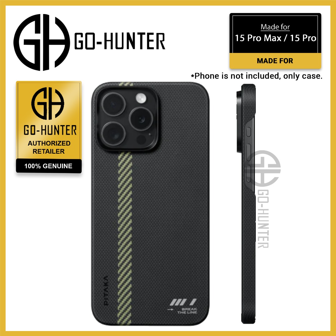 [ iPhone 15 Pro Max / Pro ] PITAKA MagEZ Case 5 Break the Line - Made ...
