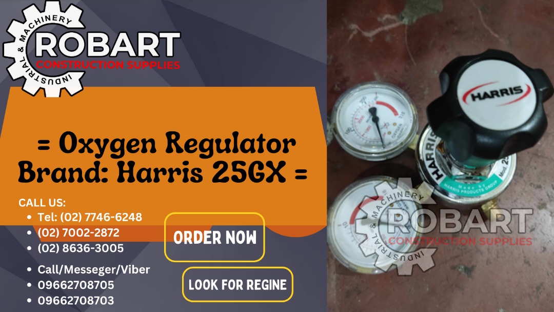 = Oxygen Regulator Brand: Harris 25GX =, Commercial & Industrial ...