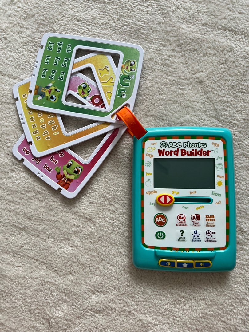 ABC Phonics Word Builder (Leap Frog), Hobbies & Toys, Toys & Games on Carousell