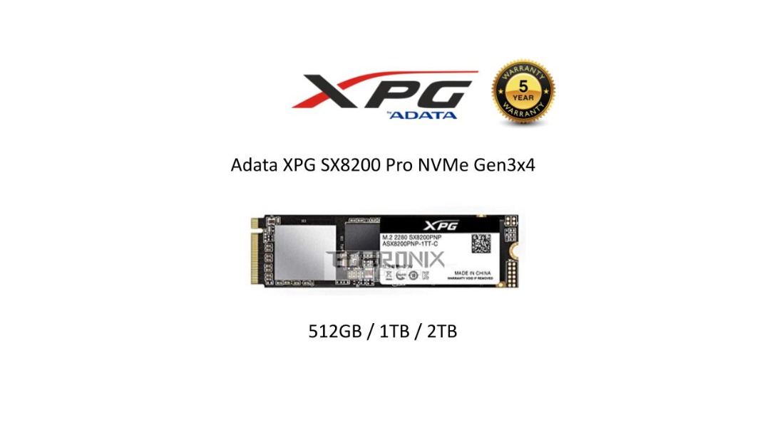 Adata Sx8200pnp ADATA XPG SX8200 Pro 512GB NVMe M.2 SSD Review