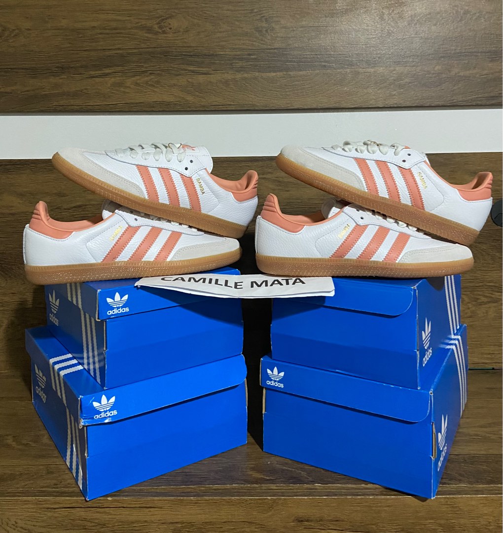 Adidas OG Samba Wonder Clay, Women's Fashion, Footwear, Sneakers on ...