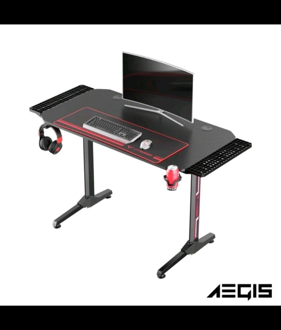 AEGIS GAMING TABLE(USED AS WORK DESK), Furniture & Home Living ...