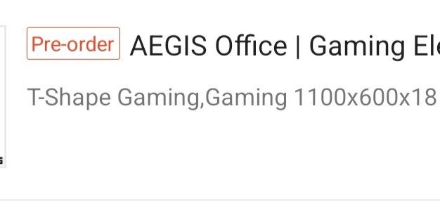AEGIS GAMING TABLE(USED AS WORK DESK), Furniture & Home Living ...