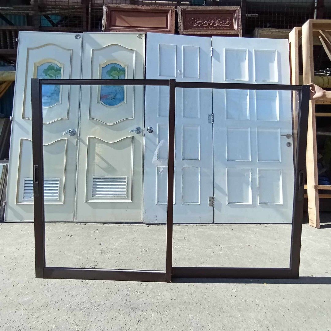 Analoc Sliding Clear Glass Window, Furniture & Home Living, Home Decor ...