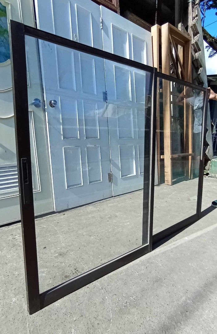 Analoc Sliding Clear Glass Window, Furniture & Home Living, Home Decor ...