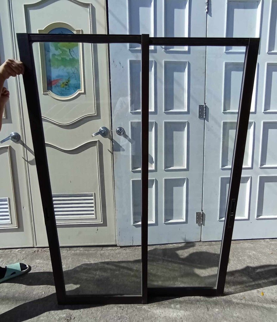 Analoc Sliding Clear Glass Window, Furniture & Home Living, Home Decor ...