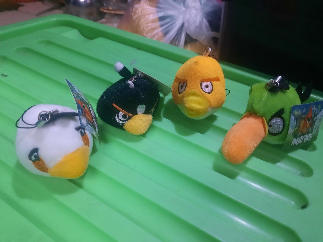 Angry Bird mini charms/ keychains!, Hobbies & Toys, Toys & Games on ...