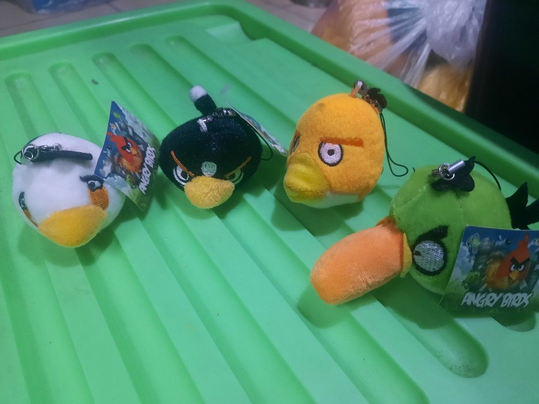 Angry Bird mini charms/ keychains!, Hobbies & Toys, Toys & Games on ...