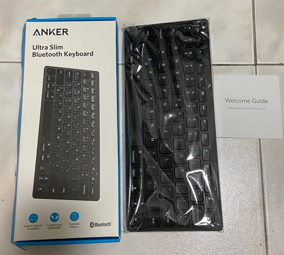 ANKER Ultra Slim Bluetooth Keyboard, Computers & Tech, Parts ...