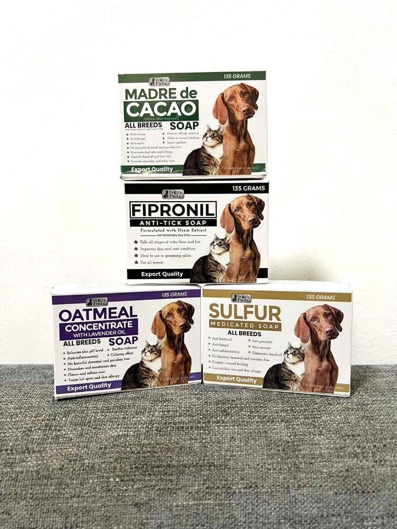 Anti Tick, Sulfur, Oatmilk Soap for Dogs and Cats, Pet Supplies, Health ...