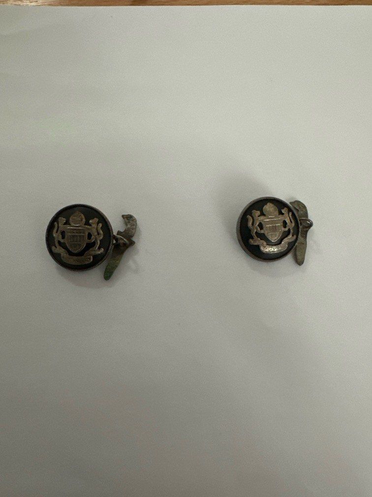 Antique Malaysia Crest Pin with Keris, Luxury, Accessories on Carousell