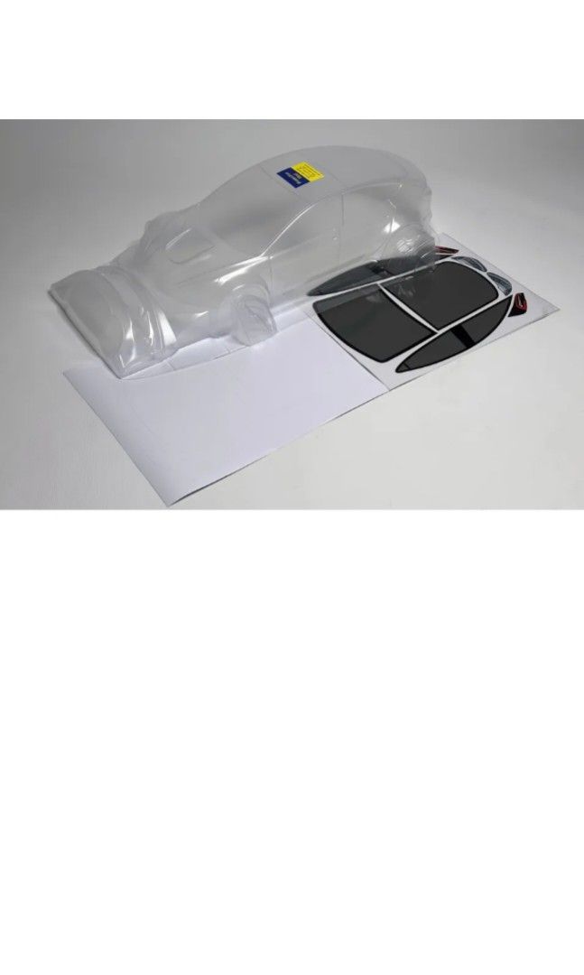 Aplastics 1:10 Tesla Widebody RC Drift Body (Clear), Hobbies & Toys ...