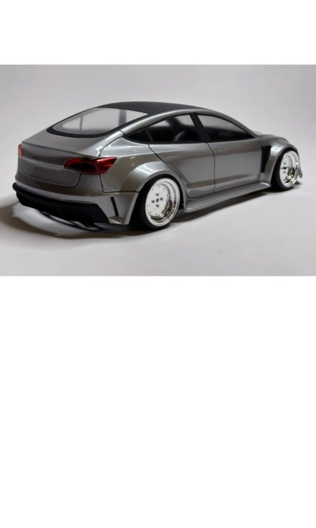 Aplastics 1:10 Tesla Widebody RC Drift Body (Clear), Hobbies & Toys ...