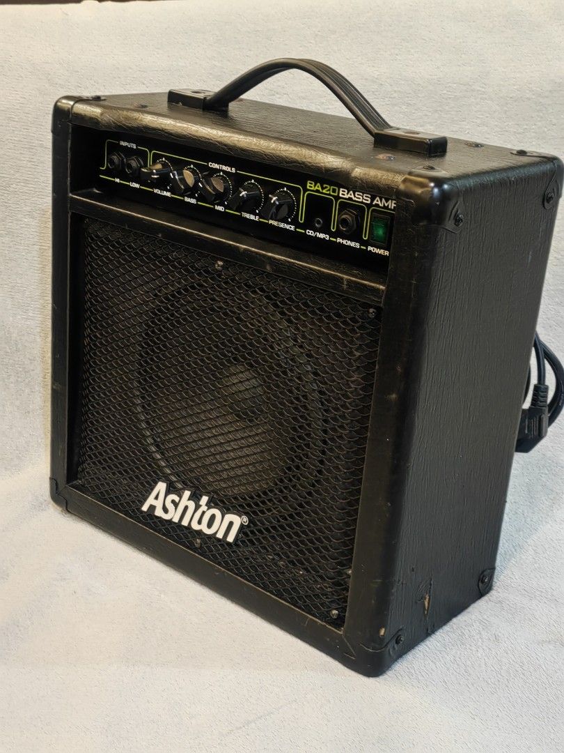Ashton BA20 Bass Amplifier, Hobbies & Toys, Music & Media, Musical ...