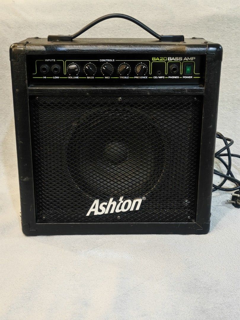 Ashton BA20 Bass Amplifier, Hobbies & Toys, Music & Media, Musical ...