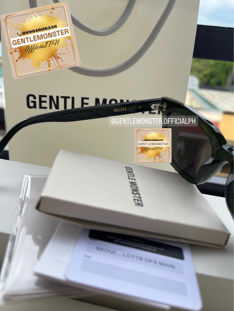 Auth GENTLE MONSTER - MUSEE KC2, Men's Fashion, Watches & Accessories ...