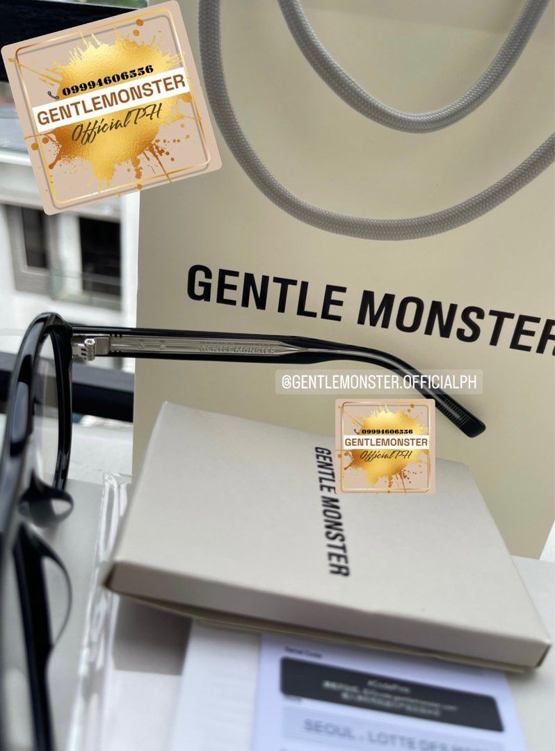 Auth GENTLE MONSTER - OAA 01, Women's Fashion, Watches & Accessories ...