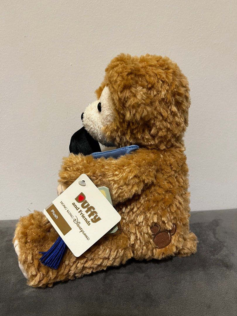 Authentic Duffy Graduation Bear from Hong Kong Disneyland, Hobbies ...