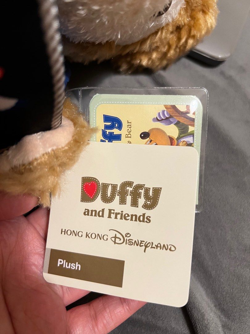 Authentic Duffy Graduation Bear from Hong Kong Disneyland, Hobbies ...