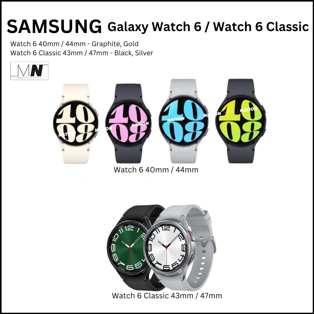 Authentic Samsung Galaxy Watch 6 BT | Watch 6 Classic BT | Watch 5 40mm ...