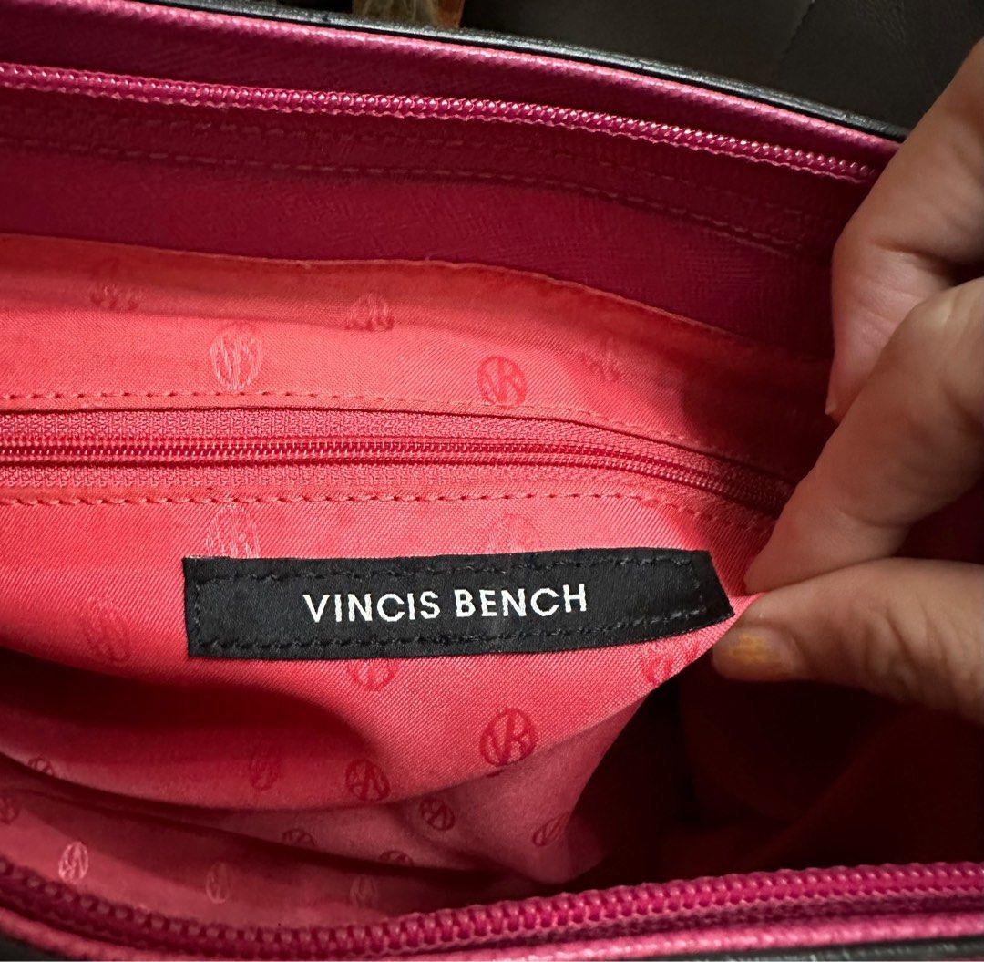 Authentic Vincis Bench, Luxury, Bags & Wallets on Carousell
