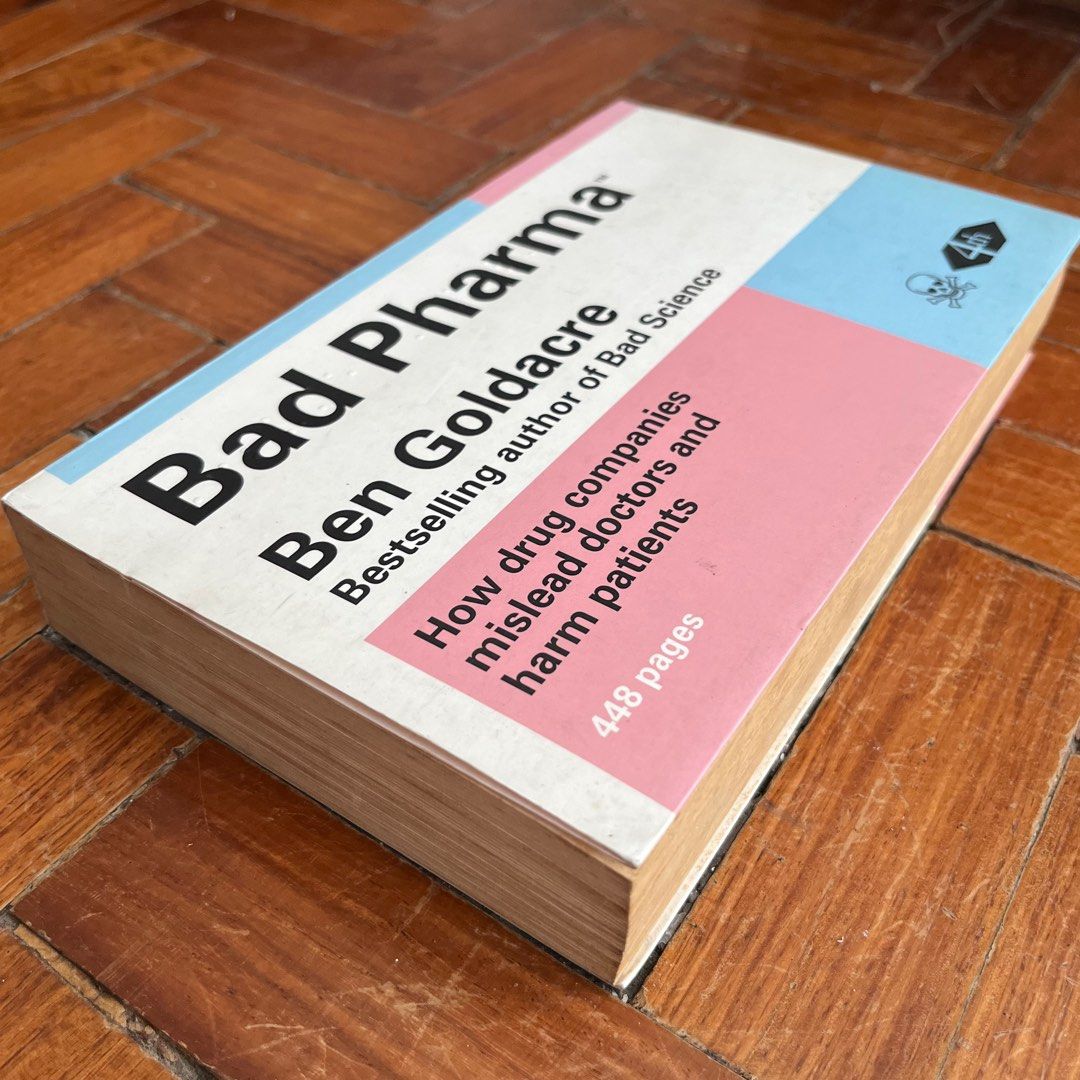 Bad Pharma by Ben Goldacre, Hobbies & Toys, Books & Magazines, Fiction ...