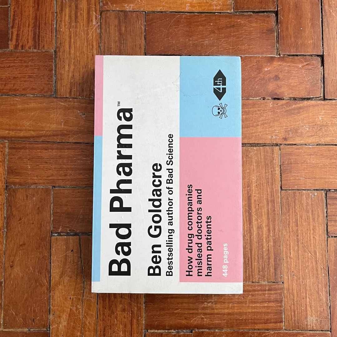 Bad Pharma by Ben Goldacre, Hobbies & Toys, Books & Magazines, Fiction ...