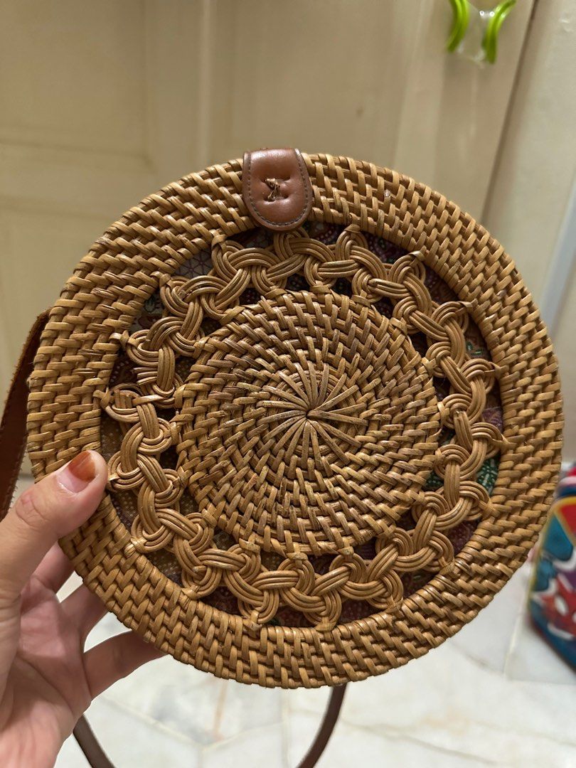 BAG ROTAN INDONESIA, Women's Fashion, Bags & Wallets, Cross-body Bags ...