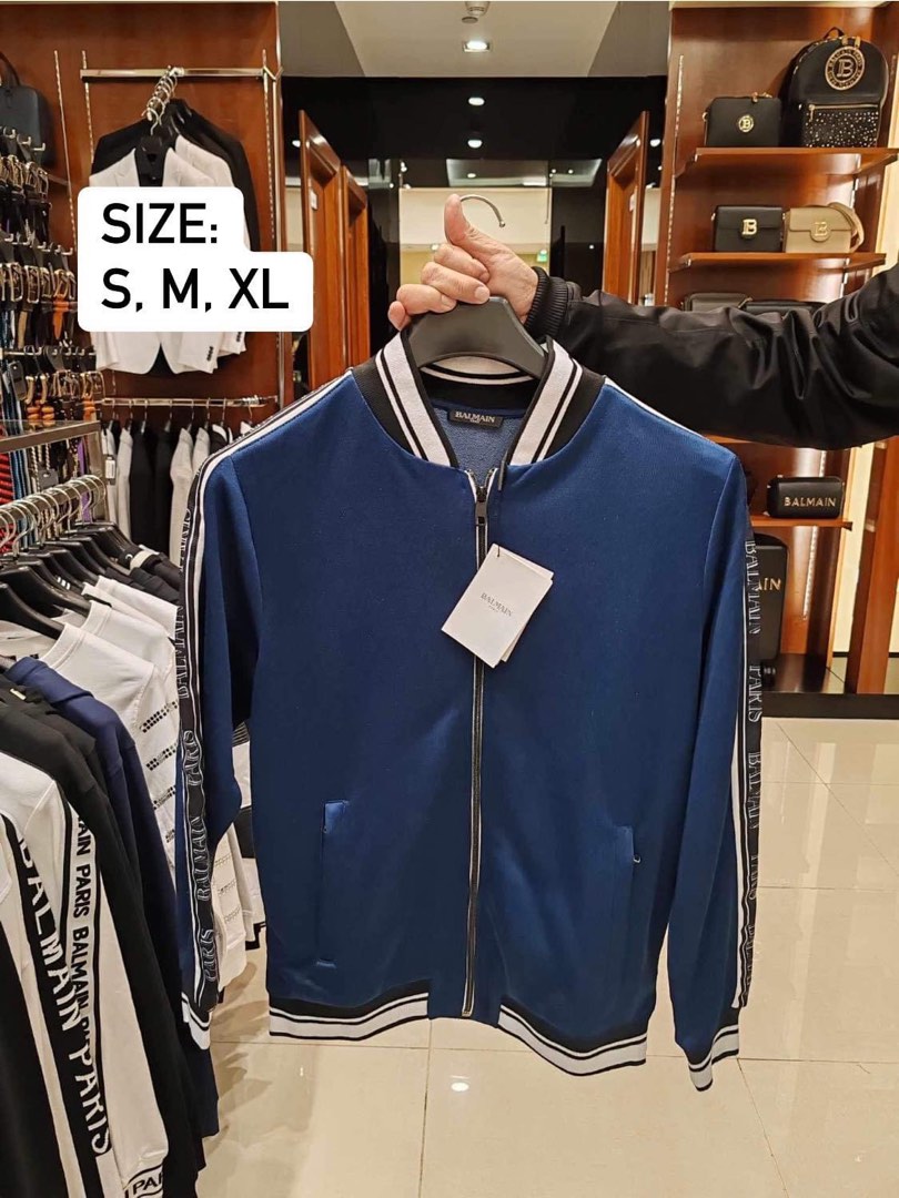 BALMAIN ZIP JACKET, Men's Fashion, Coats, Jackets and Outerwear on ...