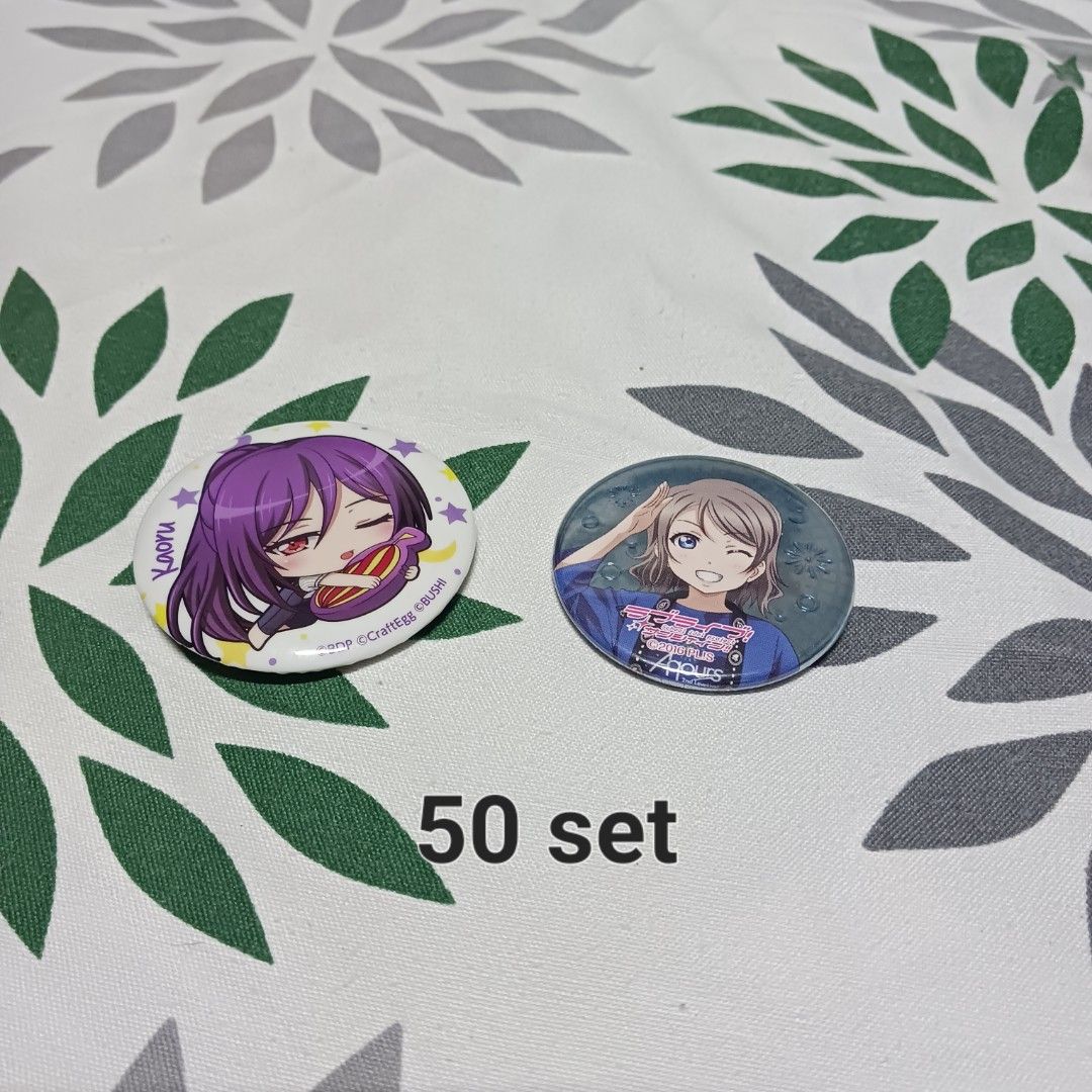 BANG DREAM BANDORI AND LOVE LIVE PINS SET, Hobbies & Toys, Memorabilia ...