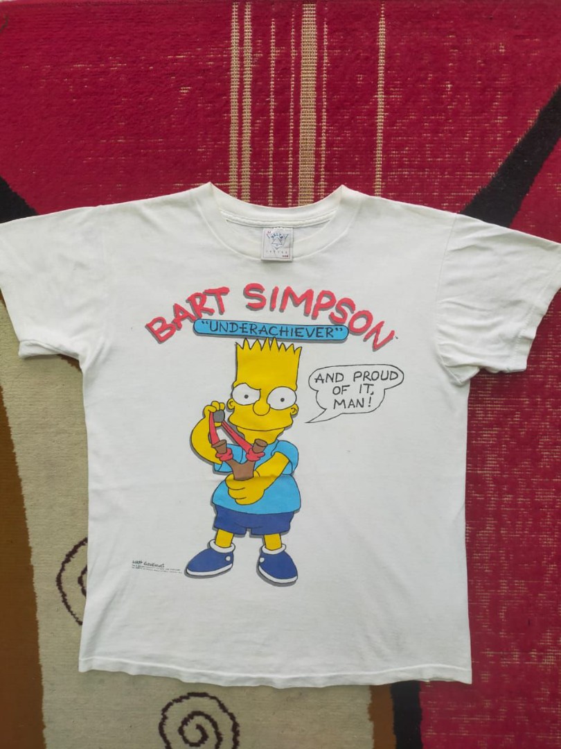 Bart Simpson, Men's Fashion, Tops & Sets, Tshirts & Polo Shirts on ...