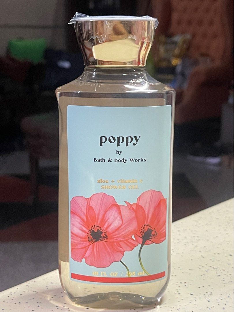 bath & body works poppy shower gel, Beauty & Personal Care, Bath & Body ...